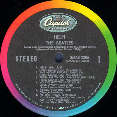 THE BEATLES - Help! (Vinyle usagé) – LeBackstore